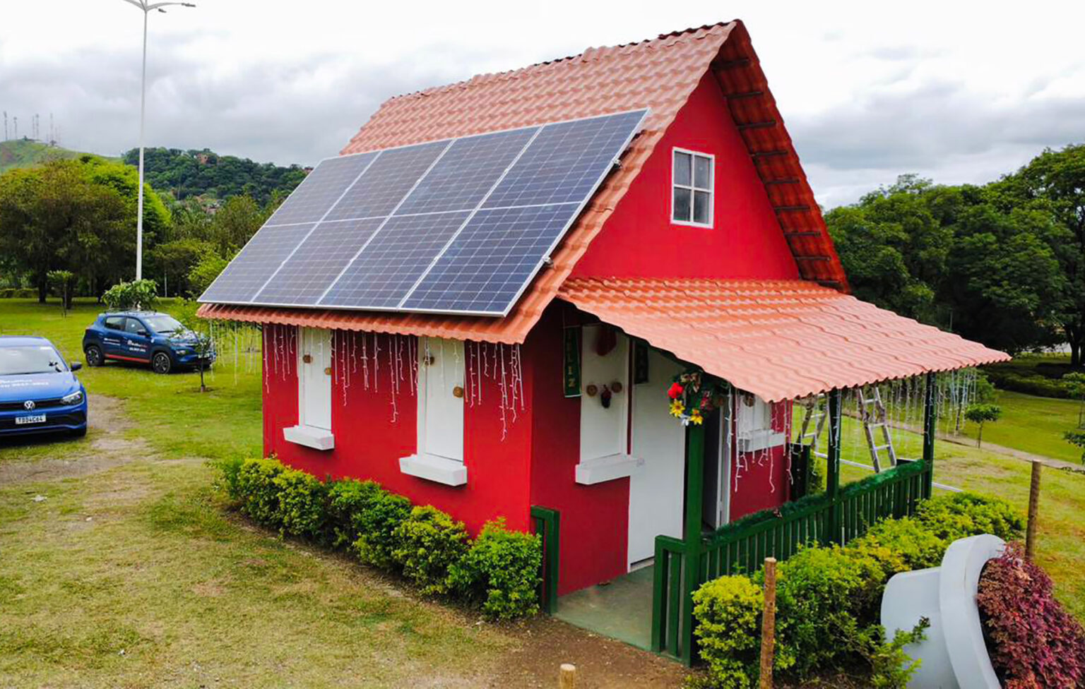 Energia solar abastece Casinha do Papai Noel do Parque Ipanema ...
